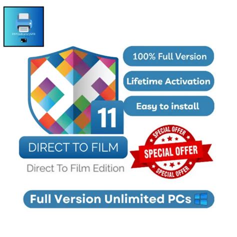 Cadlink Digital Factory V11 Dtf Edition Direct To Film Printing Package Other Gameflip