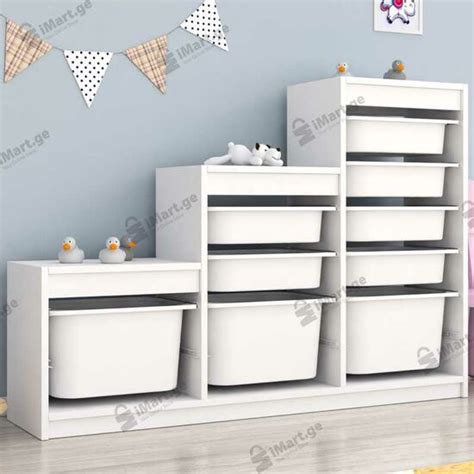 ᐉ 9 უჯრიანი ორგანაიზერი Swiss თეთრი უჯრებით 130 30 93სმ