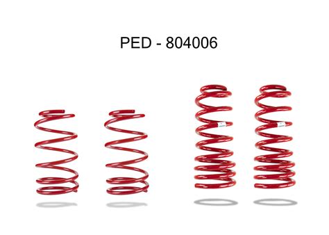 Pedders Suspension Ped 804006 Pedders Sportsryder Lowering Coil Springs