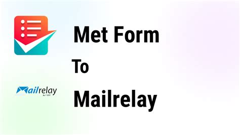 Automate Metform With Mailrelay Integration Bit Apps