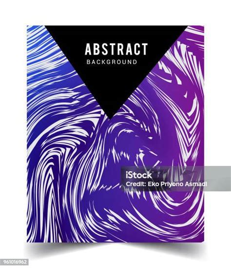 비즈니스 브로슈어 표지 디자인에 대 한 추상적인 기하학적 선 패턴 배경 0명에 대한 스톡 벡터 아트 및 기타 이미지 0명 그라데이션 기하 도형 Istock