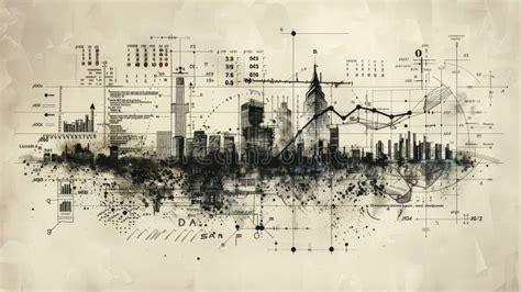 Hand Drawn Statistical Formulas With Normal Distribution Stock Illustration Illustration Of
