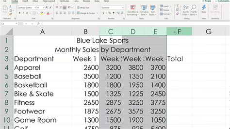 Excel Project 1 4 Part 1 Youtube