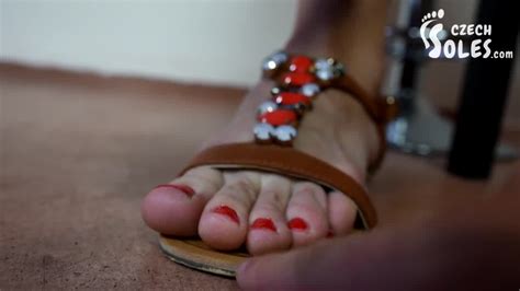 Food Kneeing With Her Mind Blowing Lengthy Toes Pov Foot Adore Bare