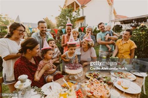 Backyard Birthday Party Photos And Premium High Res Pictures Getty Images