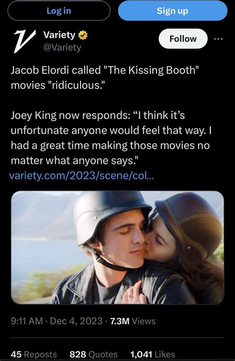 Joey King Responds To Kissing Booth Costar Jacob Elordis Criticism Of