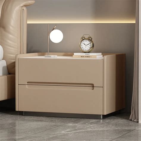 컴퓨터 복제 나이트 스탠드 침대 옆 테이블 한국 서랍장 나이트 스탠드 사이드 침대 이동식 테이블 Nuy 호텔 가구