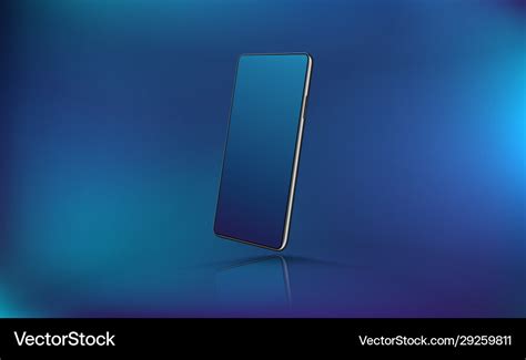 Mobile Phone Mockup For Uiuxkit Presentation Vector Image