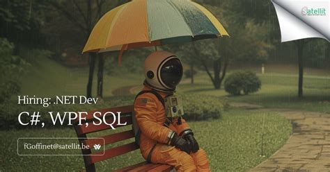 Satellit On Linkedin Dotnetcore Csharp Wpf Gent Jobavailable It