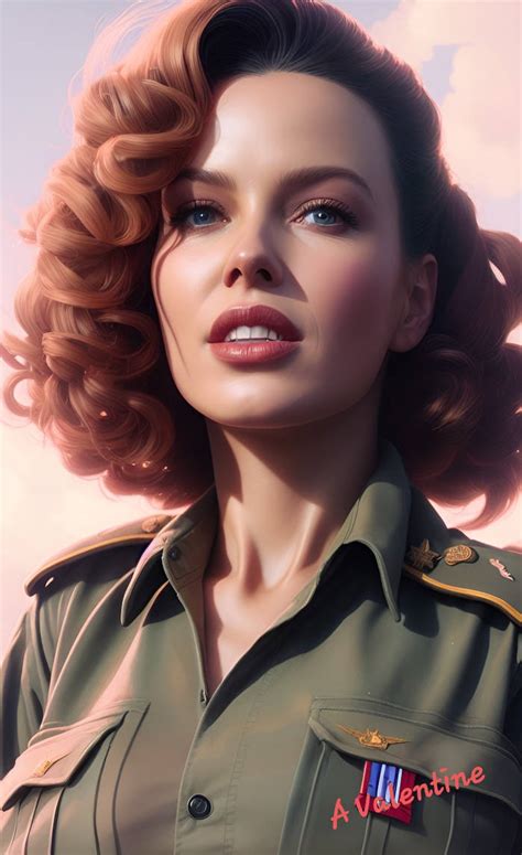 The Army Girl Series Kylie Minogue By Ladyvalsart1983 On Deviantart