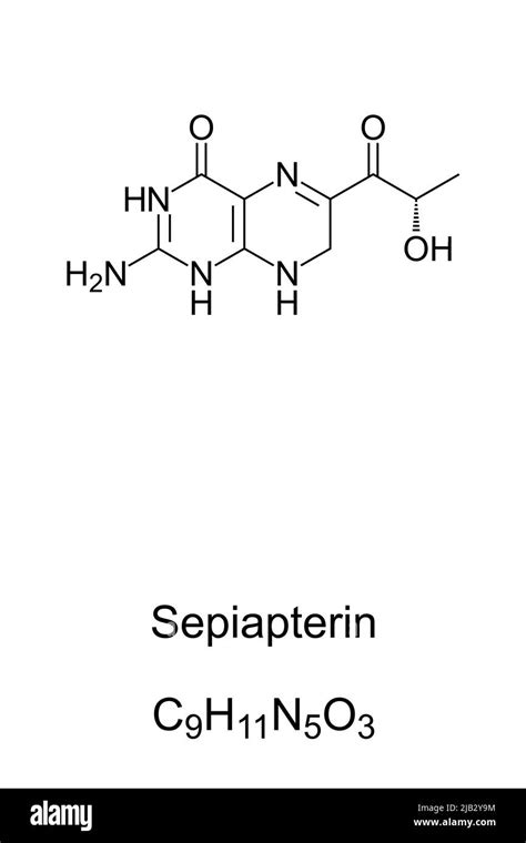 Sepiapterin Sepia Ink Color Chemical Formula And Structure Color