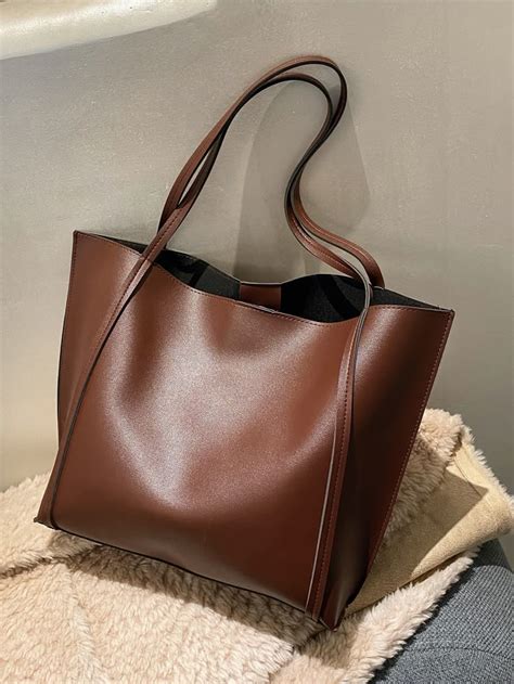 Minimalist Shoulder Tote Bag Ladies Purse Handbag Trendy Purses