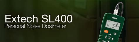 Amazon Com Extech SL400 Personal Noise Dosimeter With USB Interface Industrial Scientific