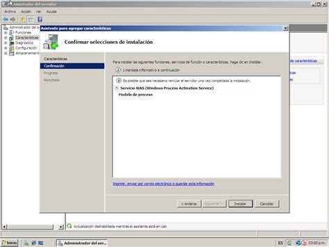 instala y configura aplicaciones y servicios web iis