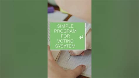 Python Program For Voting System Shortsvideo Youtube