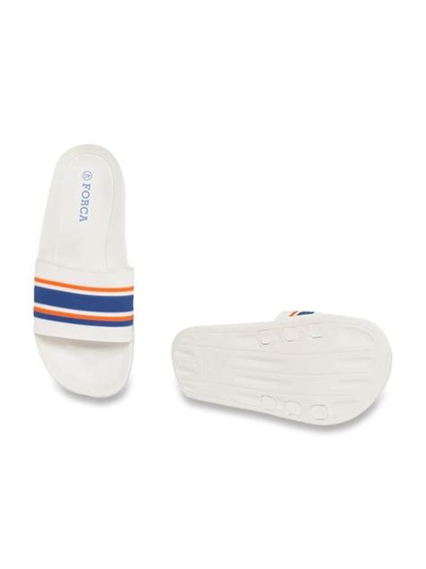 Buy Forca By Lifestyle Mens White Slides For Men At Best Price Tata Cliq