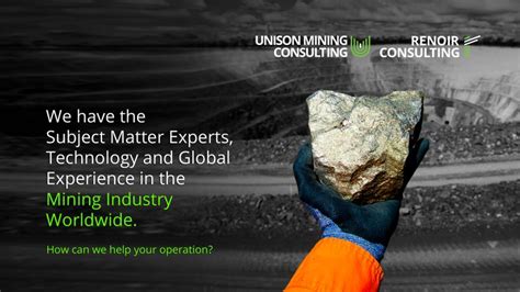 Unison Mining Consulting Pte Ltd On Linkedin Subjectmatterexperts Miningindustry Mining