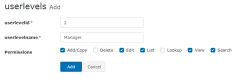 Tutorial Advanced Security Dynamic User Level Security