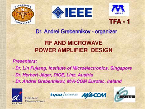 Pdf Rf And Microwave Power Amplifier Design