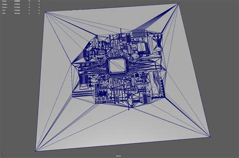 3d microprocessor model turbosquid 2290912