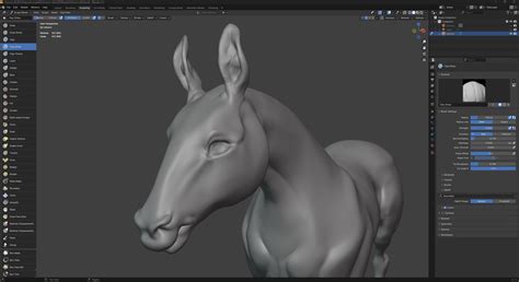 weird vertices on a sculpt in layout mode r blenderhelp