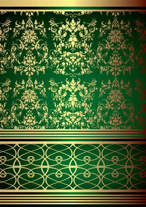 그린 클래식 디자인 배경 벡터 Eps Uidownload