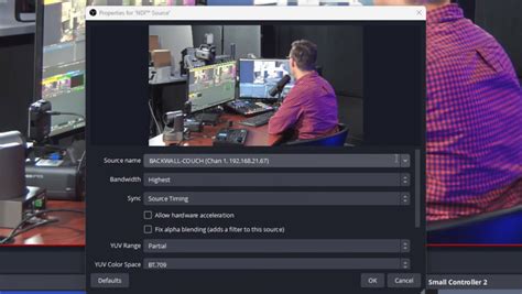How To Sync NDI Audio Camera Sources In OBS PTZOptics