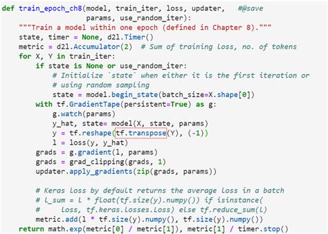 Recurrent Neural Network Implementation From Scratch Tensorflow D2l Discussion