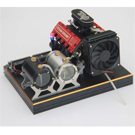 Toyan V8 Engine With Starter Kit Stand And Accessories Enginediy