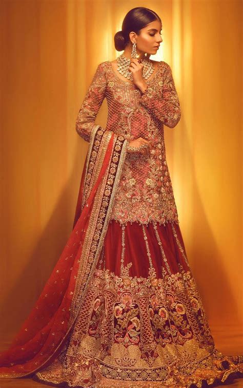 100 Pakistani Bridal Dresses 2018 For Wedding Parties 3 Fashionglint