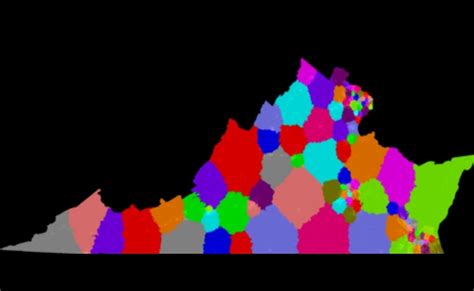 Algorithmic Redistricting Using 2020 Census Results Mapporn
