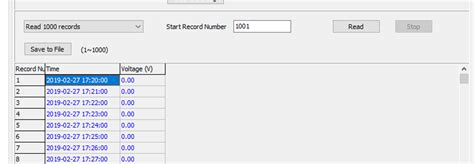 Data Log Configuration Using Meters Internal Memory On Acuview