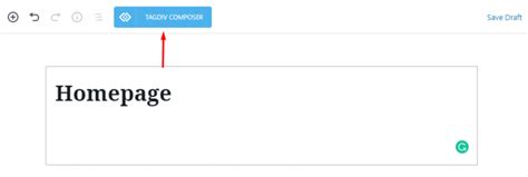 Tagdiv Composer Review A Great Page Builder To Create A Dynamic