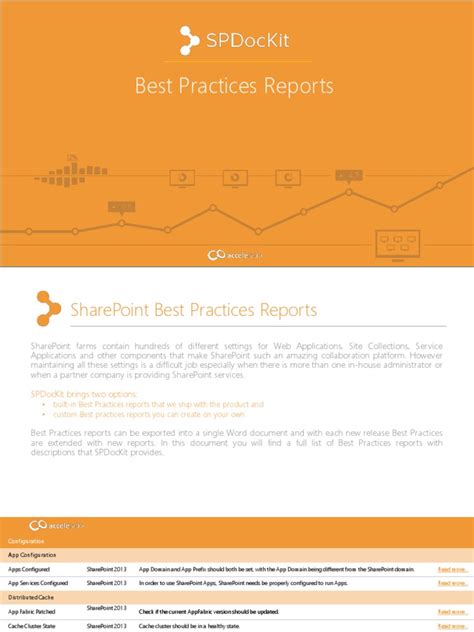 Spdockit Best Practice Reports Download Free Pdf Share Point Web