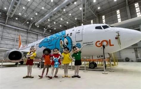Turma Da Mônica Faz 60 Anos E Ganha Avião Temático Na Gol Turismo
