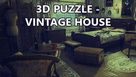 3d Puzzle Vintage House On Steam