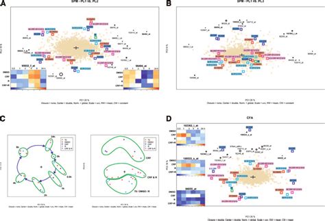 Spectral Map And Correspondence Analysis Of Microarray Data A First