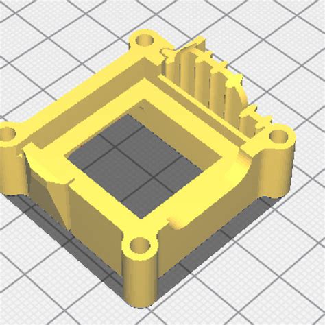 3d Printable Runcam Mini Dvr Tpu Mount By Papamidnightfpv