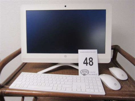 HP DESKTOP COMPUTER KEYBOARD TWO MICE McPherson Auction Realty