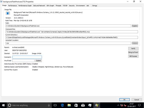 Windows One Executable Backgroundtaskhost Exe With Many Different Process Name Super User