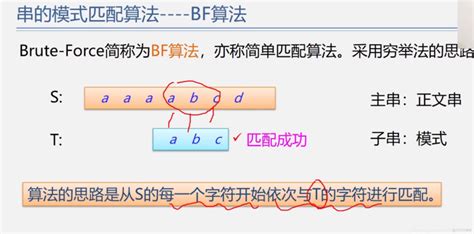 串的bf模式匹配算法12746070的技术博客51cto博客