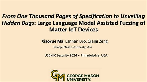 Usenix Security 24 From One Thousand Pages Of Specification To Unveiling Hidden Bugs Large