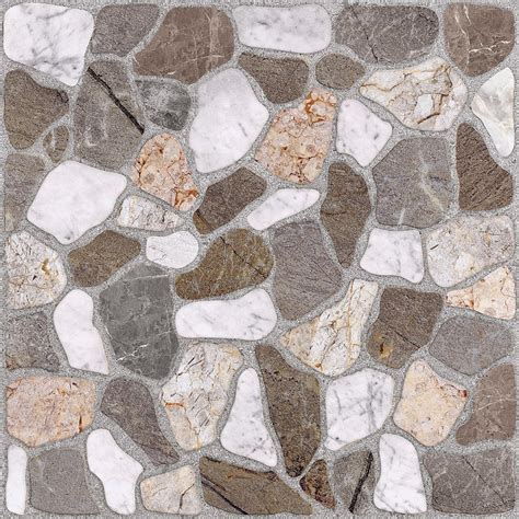 Gresie Exterior Interior Portelanata Antiderapanta 6035 0336 Terace Mata Maro 33 X 33 Cm