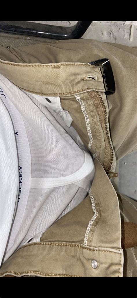 Also Love When Pants Are Undone Like This Showing A Tighty Whities