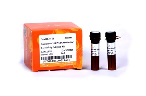 Transdetect® Cell Live Dead Viability Cytotoxicity Detection Kit 100 Rxns 炼石商城