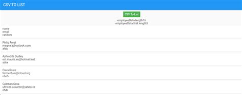 Flutter Web Convert Csv To List For Stack Overflow