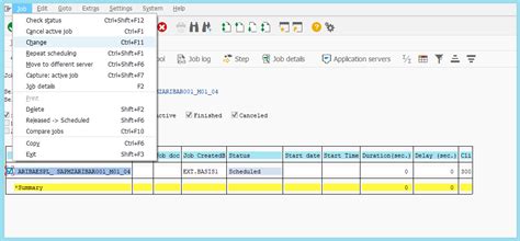 How To Schedule Background Job In Sap Sap Background Job Esds