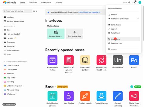 Updating Airtable Base Access Superchart