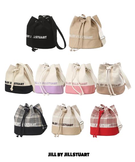 질바이질스튜어트 Best 모모 면 혼방 드로우스트링백 6color