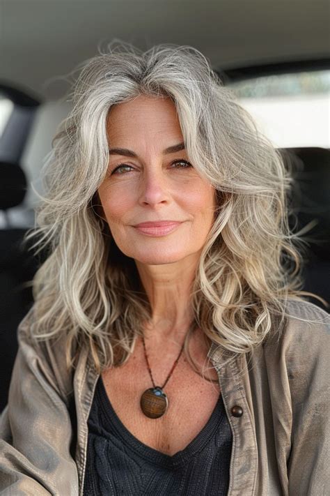 Shag Haircuts For The Chic Senior Fine Hair Edition In 2024 Grey